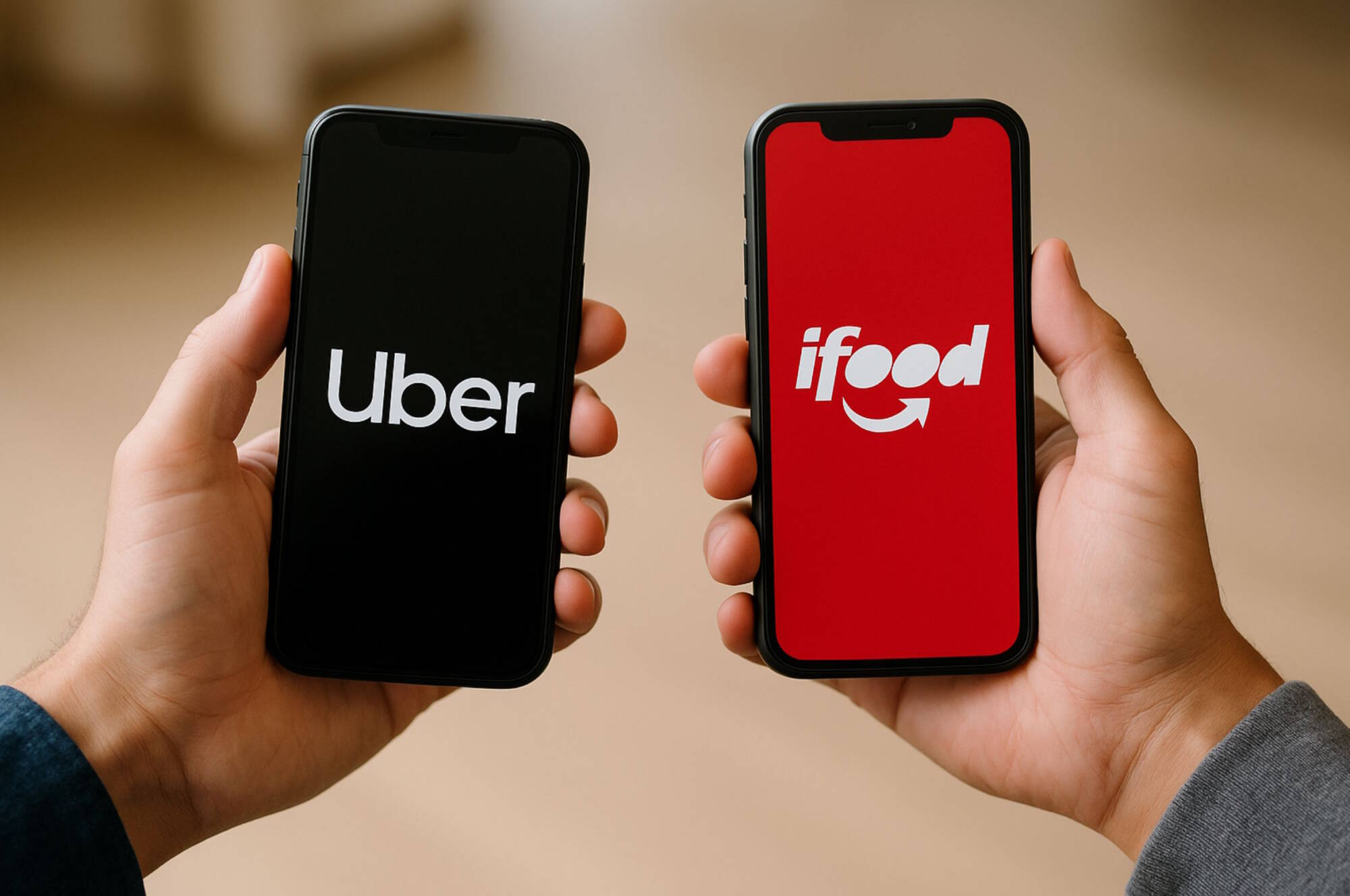 Uber e iFood anunciam parceria no Brasil | Motorista Elite